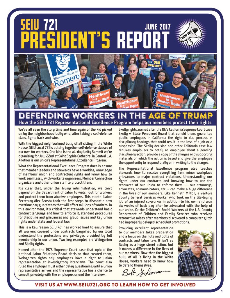 June 2017 - SEIU Local 721