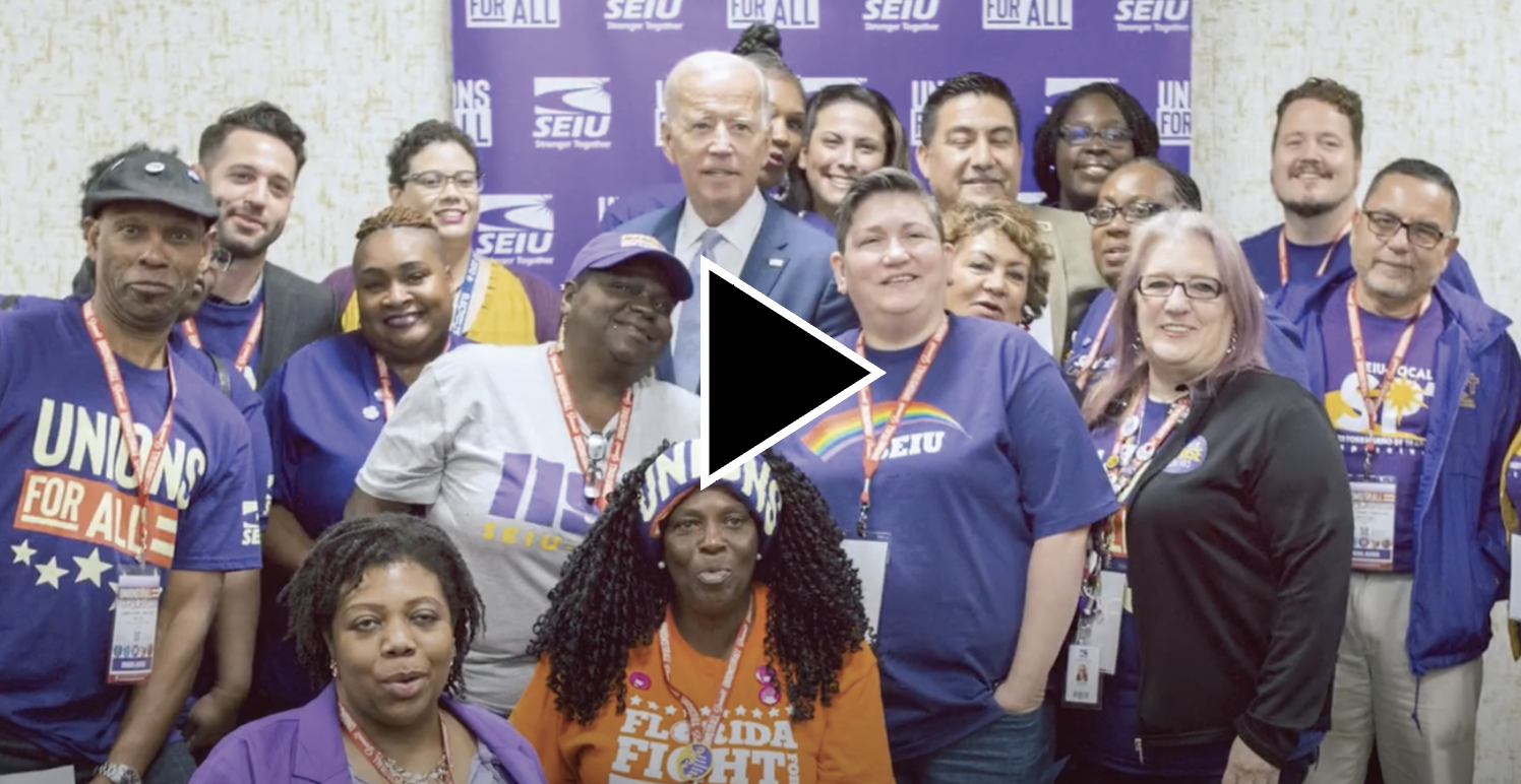 SEIU Has Endorsed Joe Biden for President - SEIU Local 721