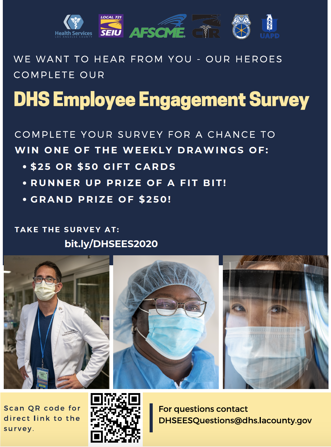 DHS Employee Engagement Survey 2020 - SEIU Local 721