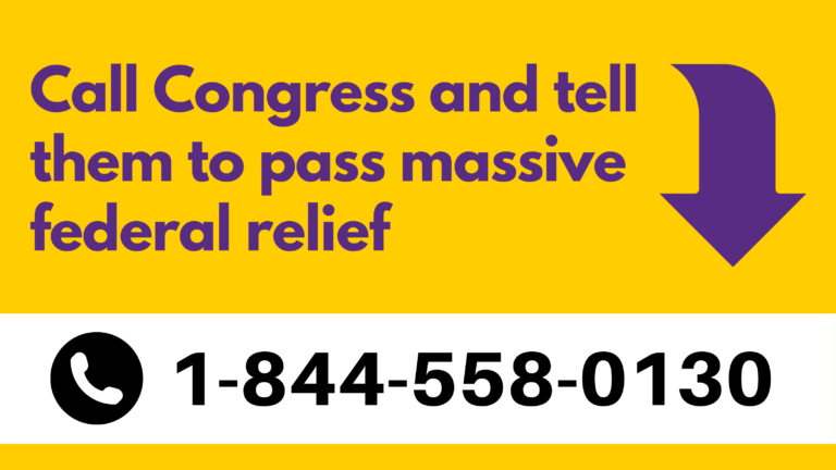 Call Congress and Demand Massive Federal Relief - SEIU Local 721