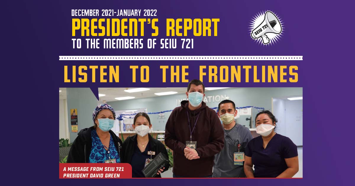 Presidents Reports - SEIU Local 721