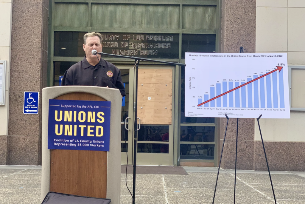 A Coalition of LA County Unions Say Thousands of Workers Are “Drowning ...