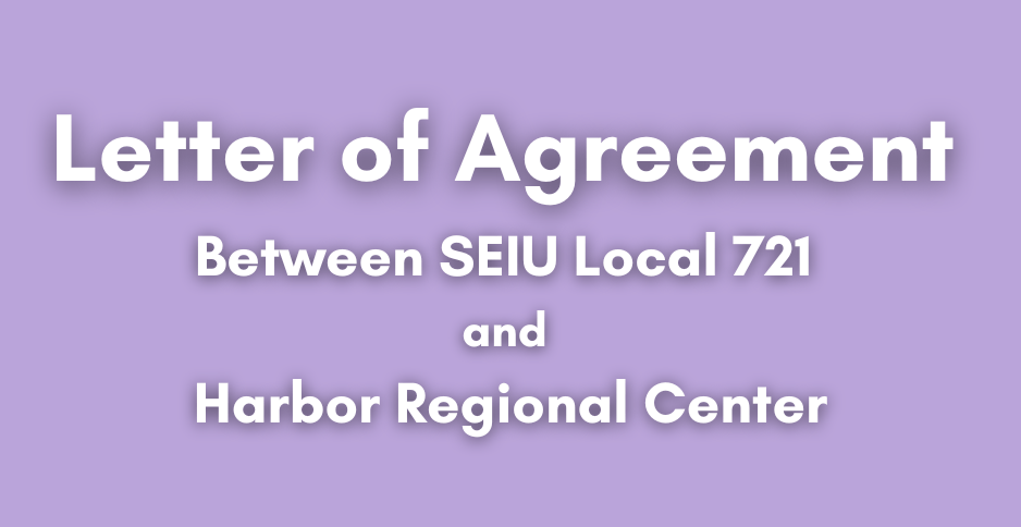 Regional Centers - SEIU Local 721