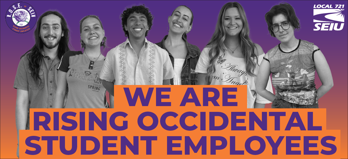 Occidental College Union Authorization Card - SEIU Local 721