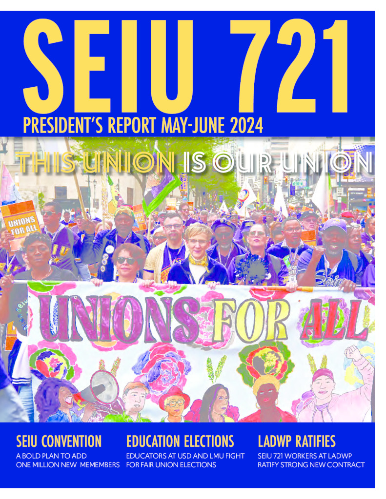 Presidents Reports - SEIU Local 721